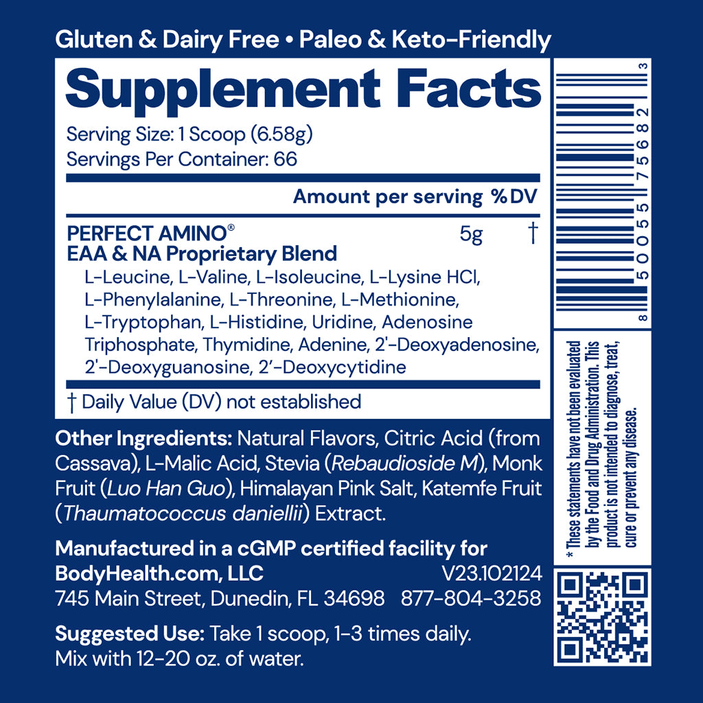 PerfectAmino® NSF Certified for Sport – Essential Amino Acid Powder ...