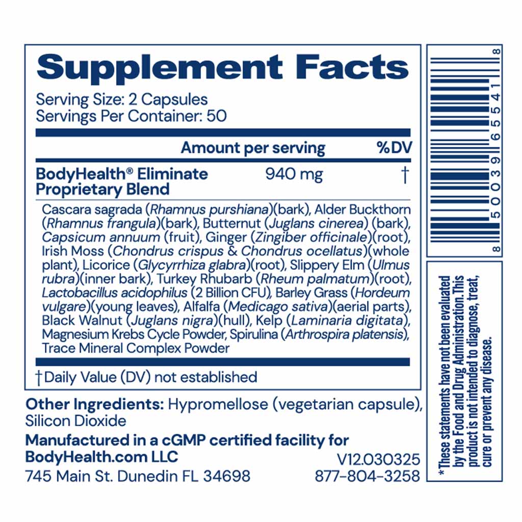 Eliminate - BodyHealth.com LLC