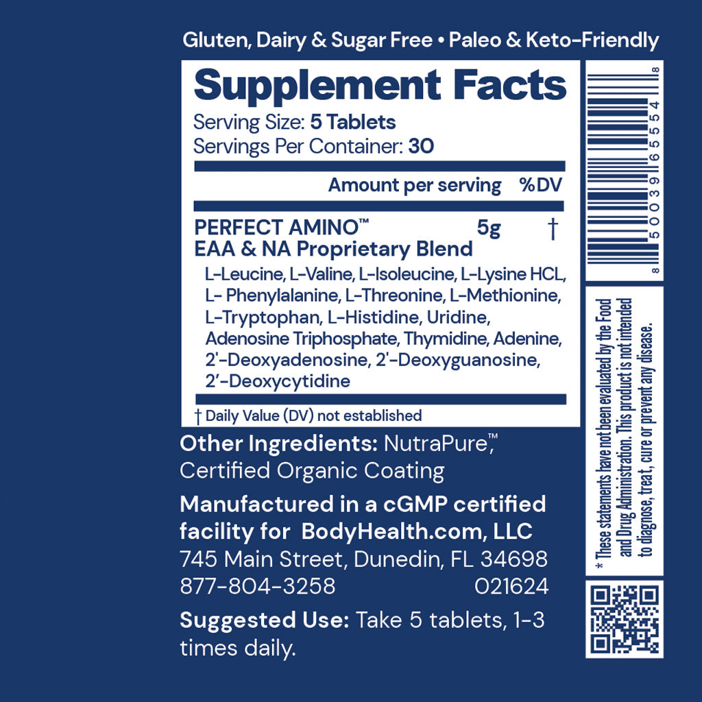 PerfectAmino Essential Amino Acids EAA - BodyHealth.com LLC