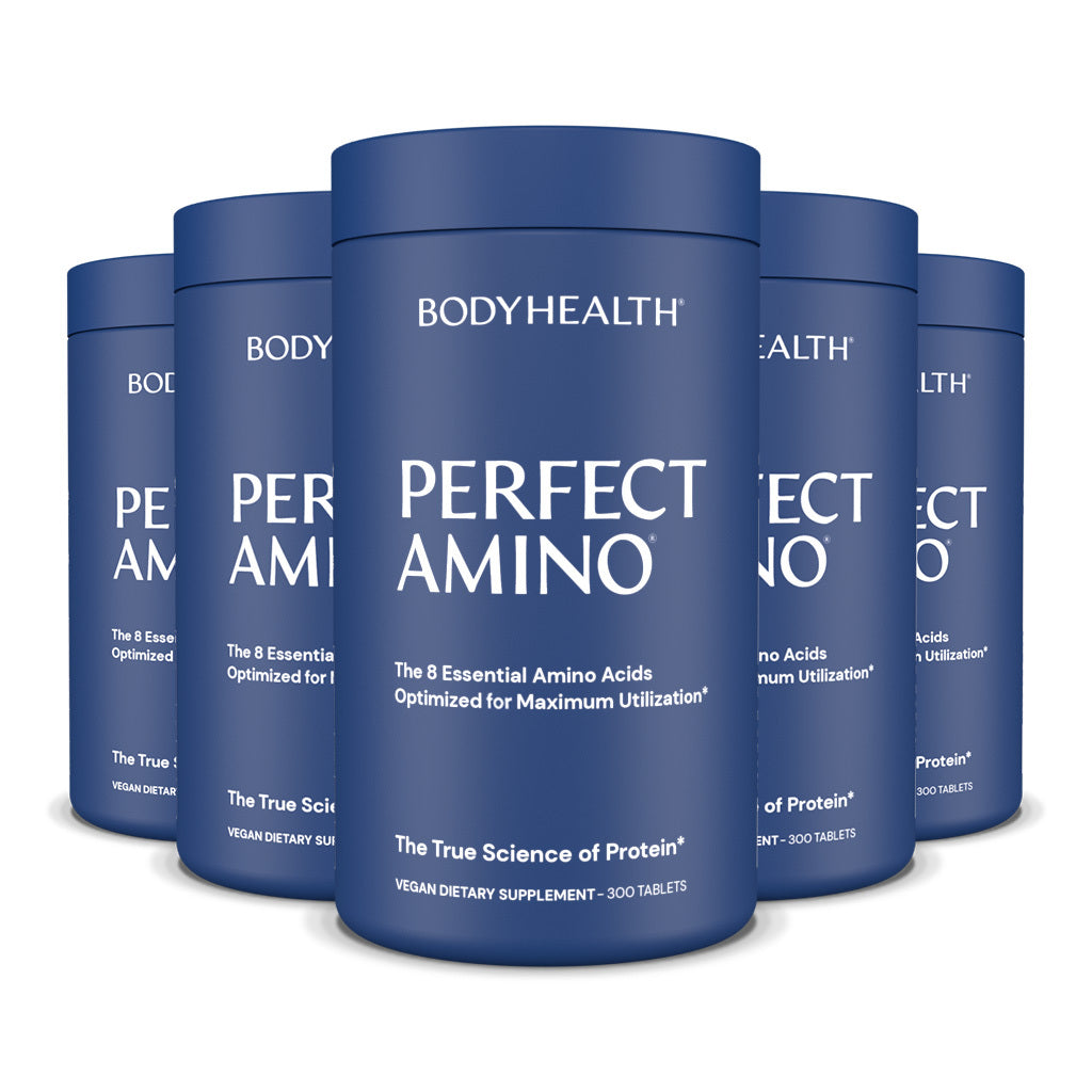PerfectAmino 8 Essential Amino Acids EAA All-Natural 150ct Bottle BCAA ...