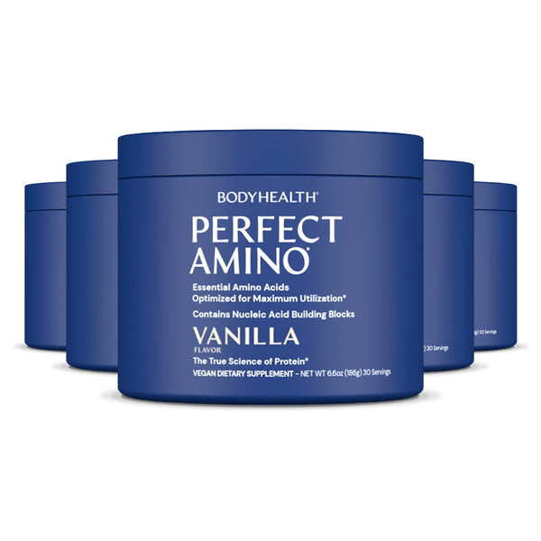 PerfectAmino EAA BCAA Essential Amino Acid Drink Powder - BodyHealth ...