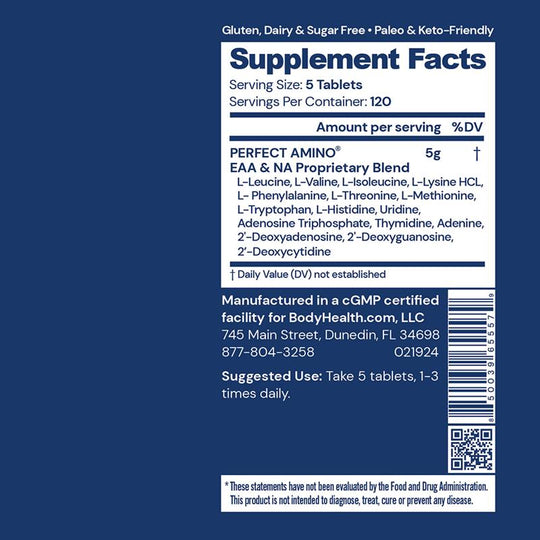 PerfectAmino Essential Amino Acids EAA - BodyHealth.com LLC