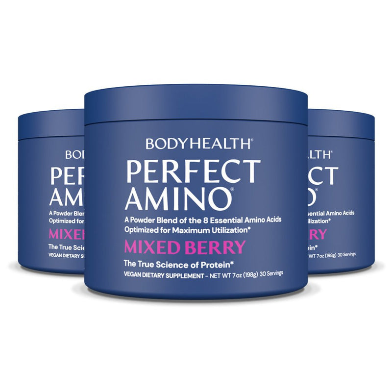 PerfectAmino EAA BCAA Essential Amino Acid Natural Lime Drink Powder ...