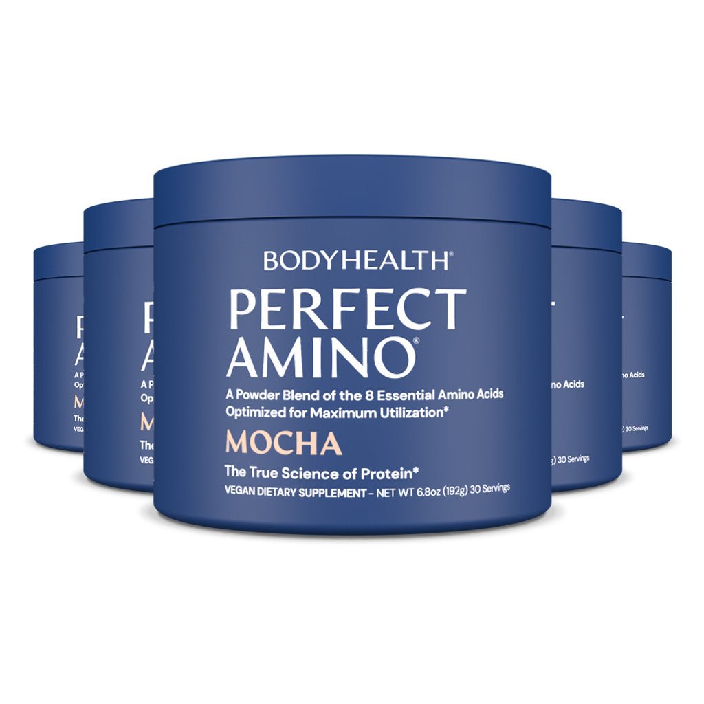 PerfectAmino EAA BCAA Essential Amino Acid Natural Lime Drink Powder ...